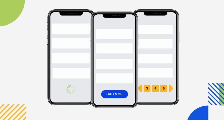 Infinite Scroll Vs Pagination Vs Load More Which Content Loading Meth