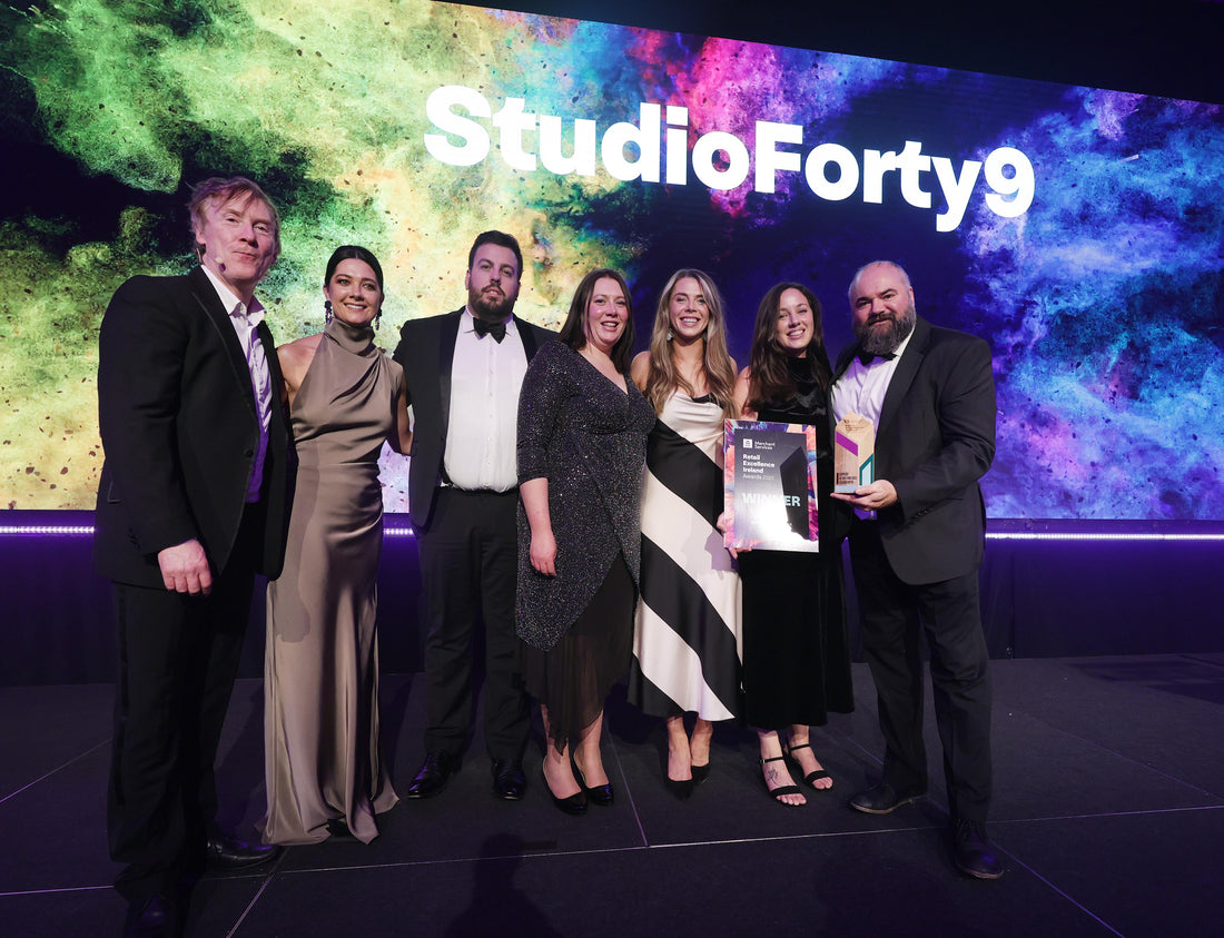Elevating Excellence: StudioForty9 Secures Supplier of the Year at AIB